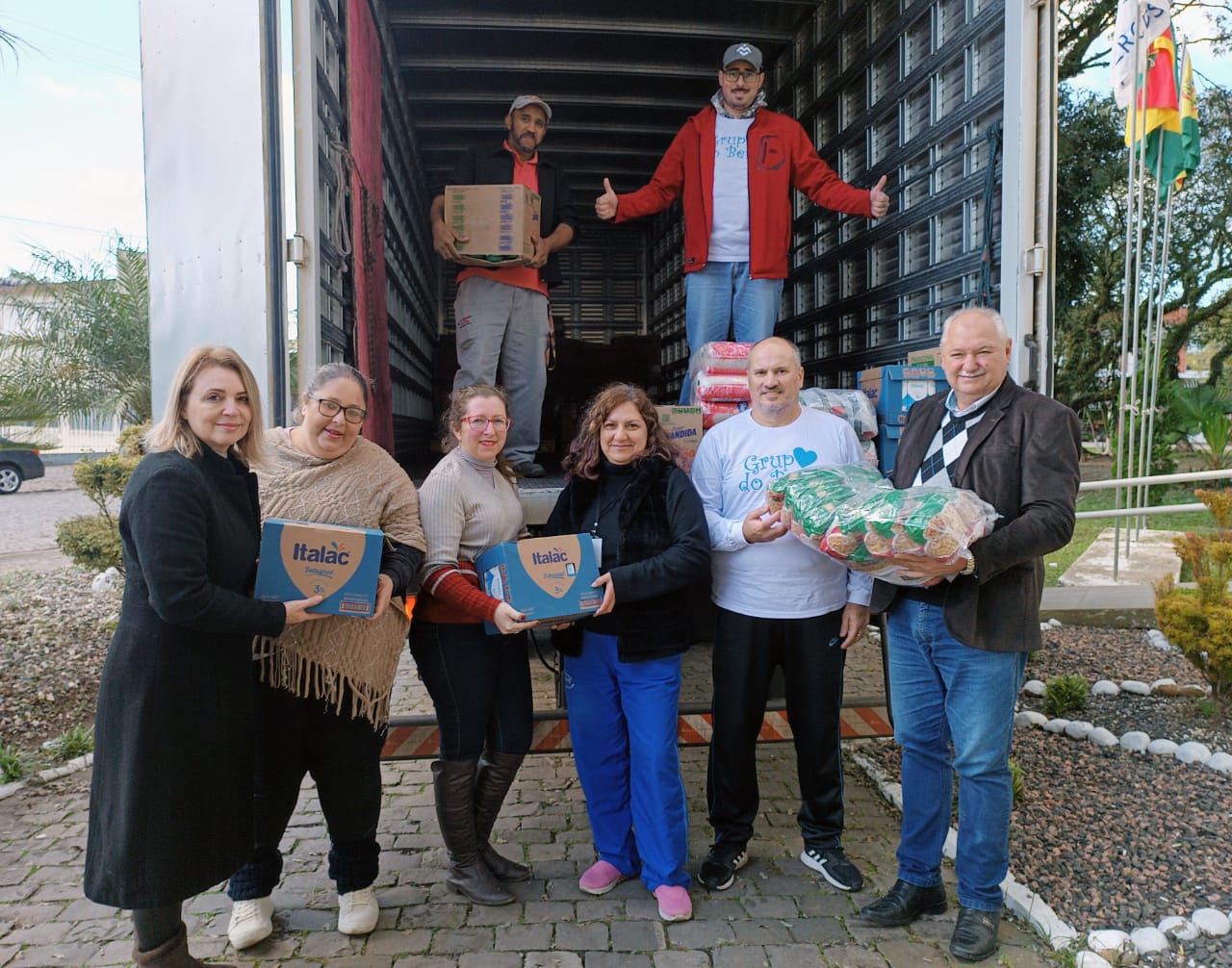 Sobradinho recebeu doações da ONG Grupo do Bem arrecadados na ...