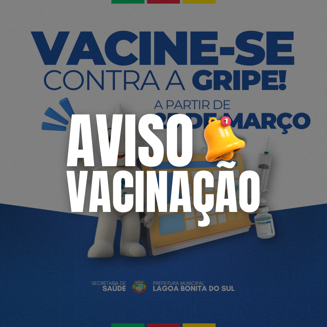 Lagoa Bonita decide vacinar contra a influenza somente os grupos ...