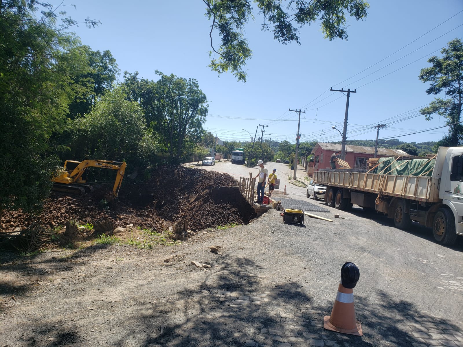Obras na ponte do Bairro Maieron têm início