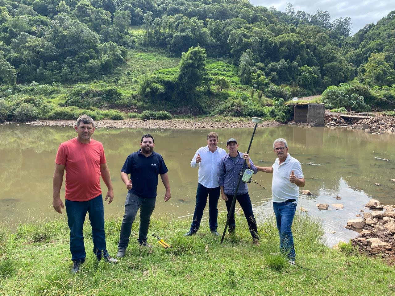 Prefeitura de Estrela Velha acompanha projeto de reconstrução da Ponte ...