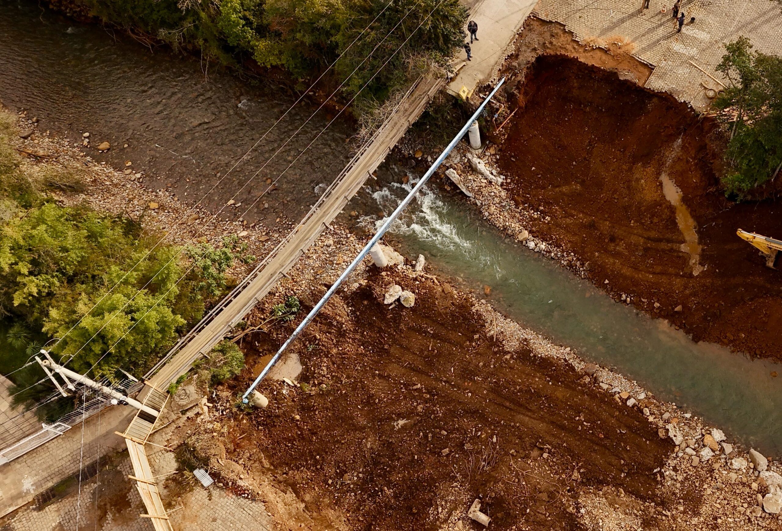 Pinguela do Bairro Vera Cruz será reconstruída em novo ponto para ...